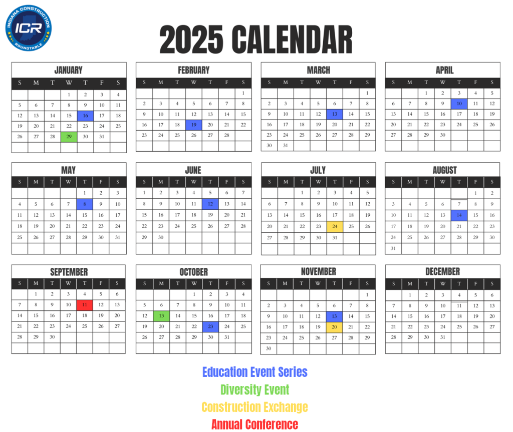 Upcoming Events - Indiana Construction Roundtable